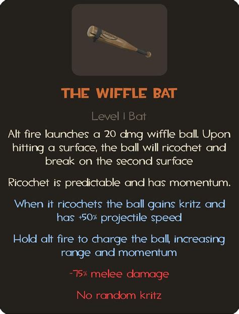 I Designed A New Scout Secondary And Melee R Tf2