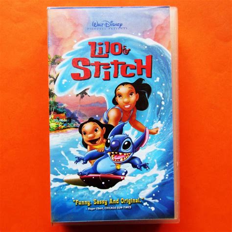 Movies Lilo And Stitch Walt Disney Vhs Tape 2002 Was Listed For 0