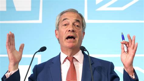 Reform Uk Leader Nigel Farage Declares That Legalising Same Sex