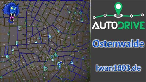Cours AutoDrive FS Ostenwalde V Mod FS Mods FS Mods