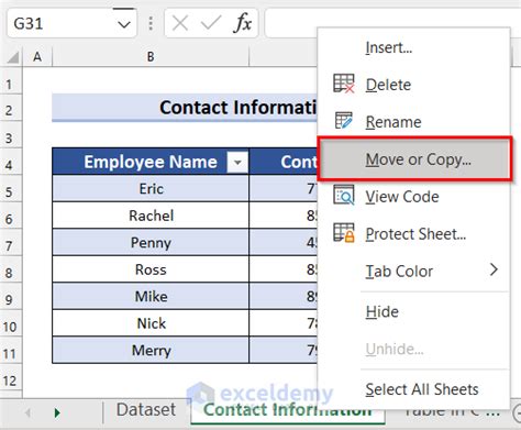 how to move or copy a sheet not working in excel exceldemy