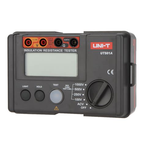 Uni T Ut501a 1000v Esr Meter Megger Earth Ground Insulation Resistance Meter Tester Megohmmeter