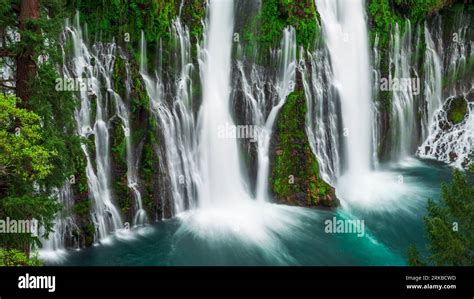 Burney Falls Mcarthur Burney Falls Memorial State Park California Usa