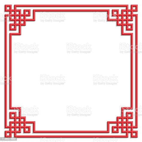กรอบเส้นขอบลายภาษาจีน 3 มิติ ภาพประกอบสต็อก ดาวน์โหลดรูปภาพตอนนี้ กรอบ องค์ ประกอบ การ