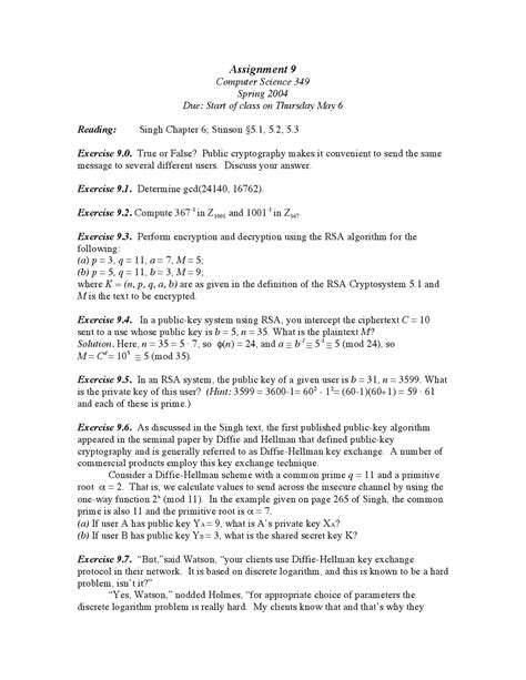Assignment 9 Questions Machine Learning Cs 349 Docsity