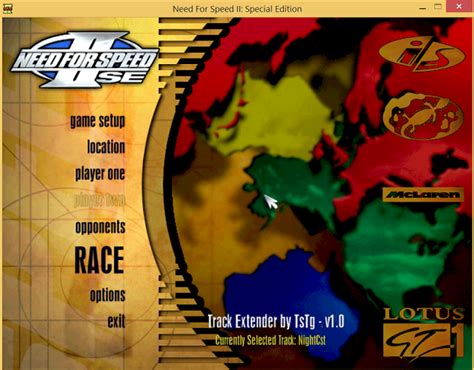 Need For Speed The Need For Speed II Downloads Addons Mods Tools NFS2SE Track Extender