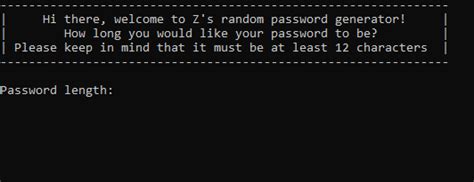 GitHub Zizo Random Password Generator Password Generator With Strong Random Character