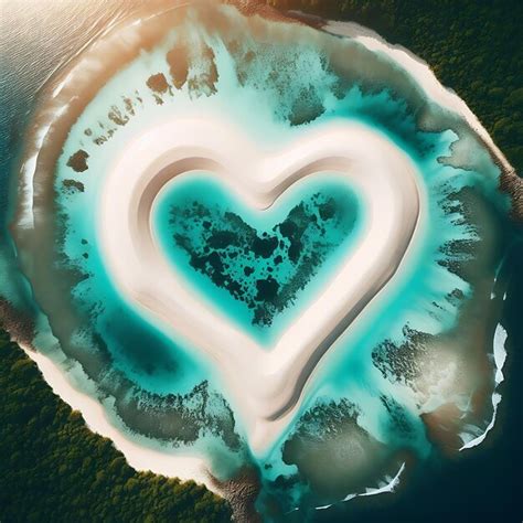 Heartshaped Lake Images Free Download On Freepik
