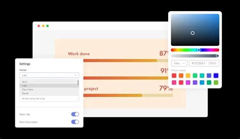 Progress Bars Widget Free And Works On Any Website
