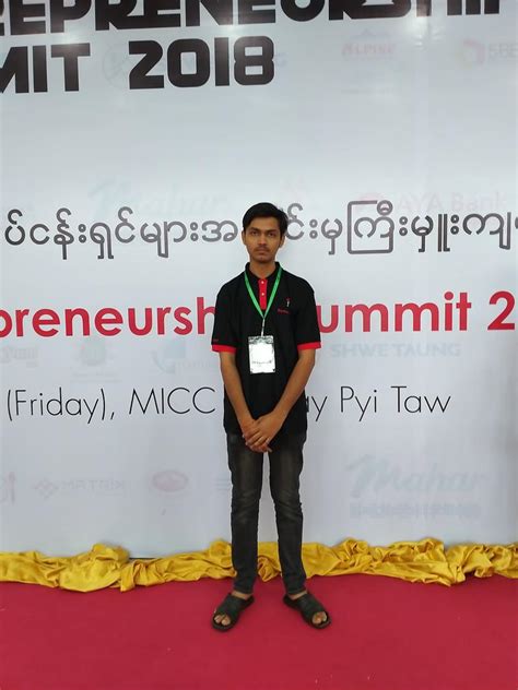 Soe Hlaing On Linkedin Myanmar Entrepreneurship Summit 2018
