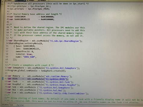 Tms320c6678 Combining Ndkhelloworld And Ipc Processors Forum Processors Ti E2e Support