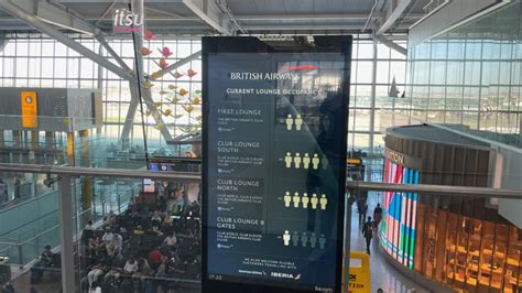 British Airways Club Lounge North London Heathrow Terminal 5 Forward