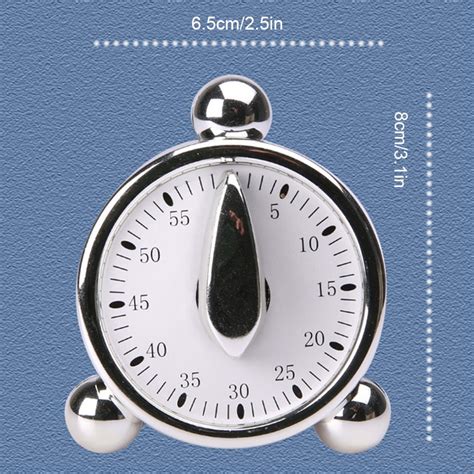 60 Minutes Kitchen Timer With Loud Voice Countdown Timer For Cooking