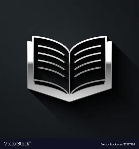 Open Book Black Background