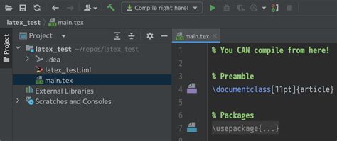 Typeset Latex Files With Tex Live On Macos And Intellij Idea Dev