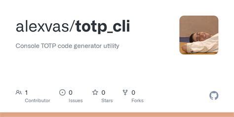 Github Alexvastotpcli Console Totp Code Generator Utility