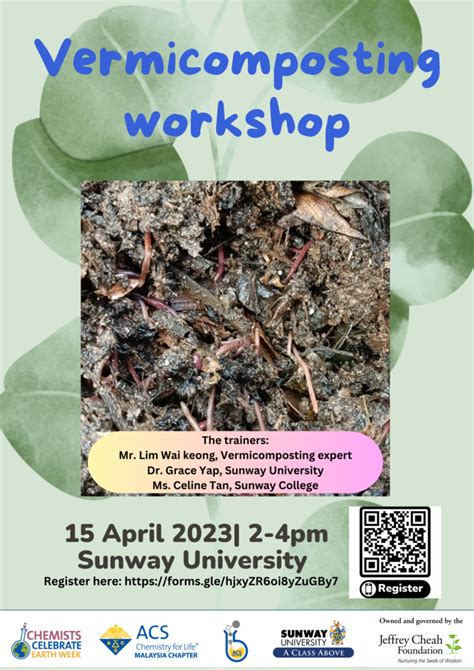 Vermicomposting Workshop 2023 Acs Malaysia Chapter