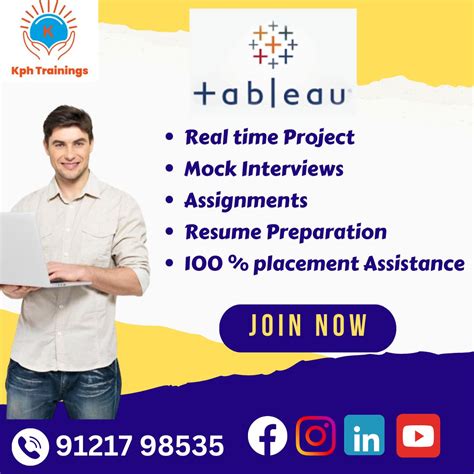 Kph Trainings On Linkedin Tableau Tableautraining Tableauonlinetraining Tableaucertification…