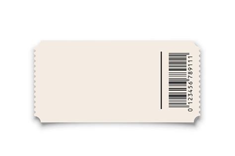 극장 영화 티켓 현실적인 벡터 템플릿입니다 쿠폰 할인 바우처 모형 영화 추첨 바코드와 텍스트 공간이 있는 카니발 빈 티켓 콘서트 이벤트 축제 용지 인정 레이아웃 3차원