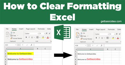 How To Clear Formatting In Excel Coastalholoser