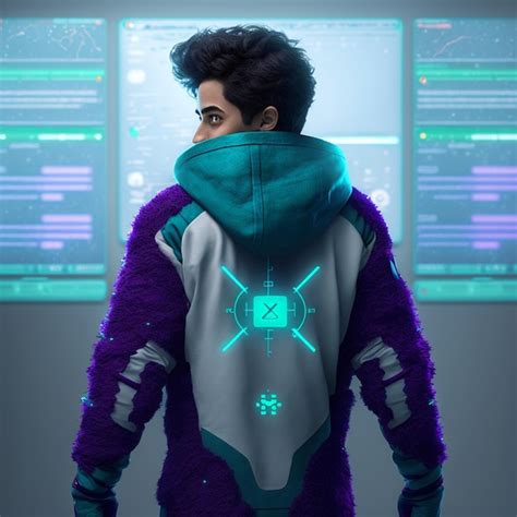 Premium Ai Image Generative Ai Cyber Criminal Stealing User Personal Data