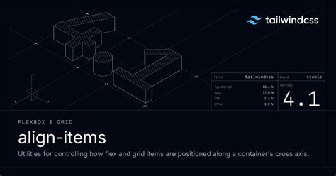 Align Items Flexbox 和 Grid Tailwind Css 中文网