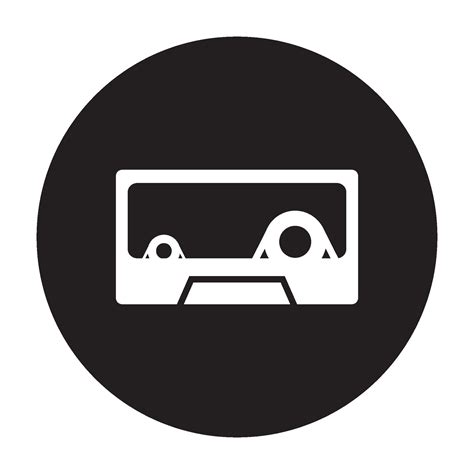 Cassette Icon Vector 25734556 Vector Art At Vecteezy