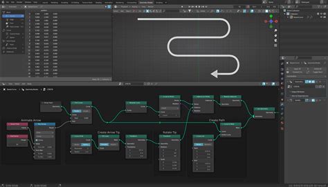 Animation Animate Arrows Along Curves And Lines With Multiple Points Blender Stack Exchange