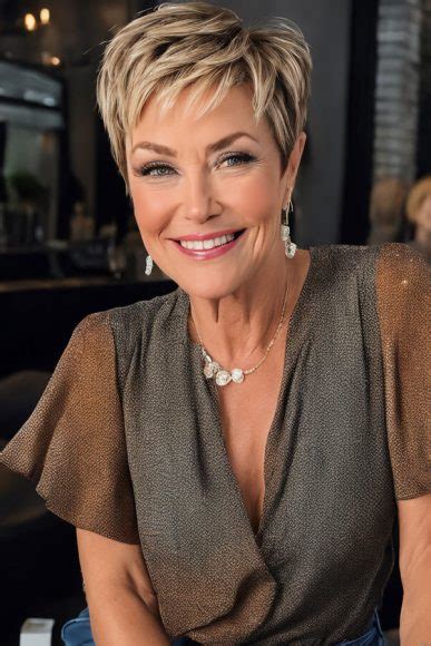 30 Pixie Haircuts For Over 50 Sophisticated Blonde Pixie Haircut