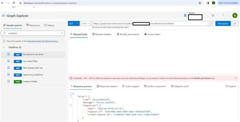 download content from others onedrive using graphs api