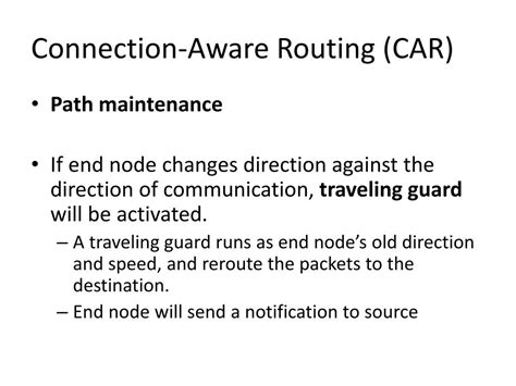 Ppt Connectivity Aware Routing Car In Vehicular Ad Hoc Networks Powerpoint Presentation Id