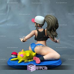 Hilda Nsfw And Pikachu Ready To D Print Pokemon Specialstl