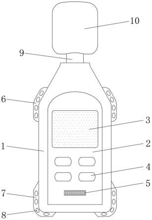 一种建筑工地用噪声智能检测装置的制作方法