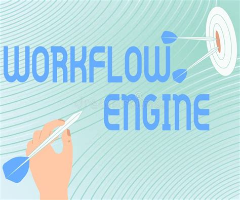 Sign Displaying Workflow Engine Business Idea Software Application