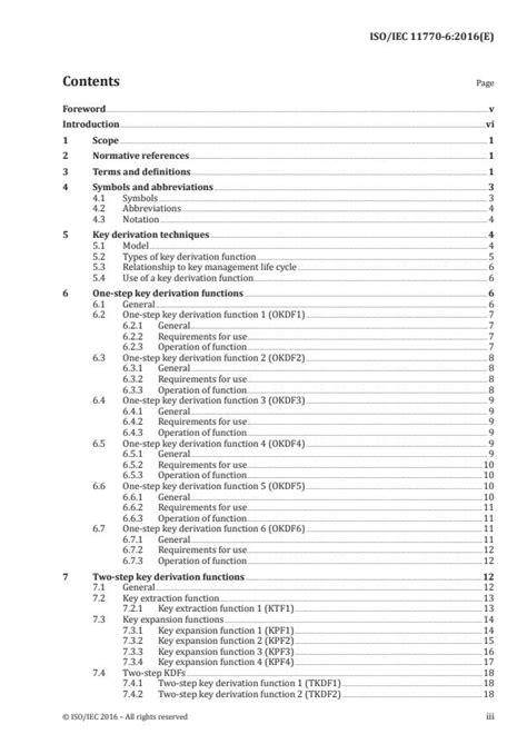 ISO IEC Information Technology Security Techniques Key Management Part Key