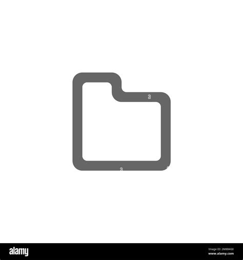 Folder Flat Icon Graphic Resource Template Vector Illustration Stock Vector Image And Art Alamy