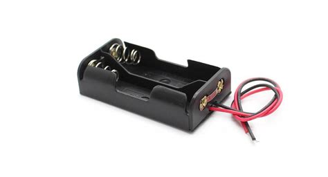 Case Suporte Para 02 Pilhas Aa A 043 Arduino E Eletrônica