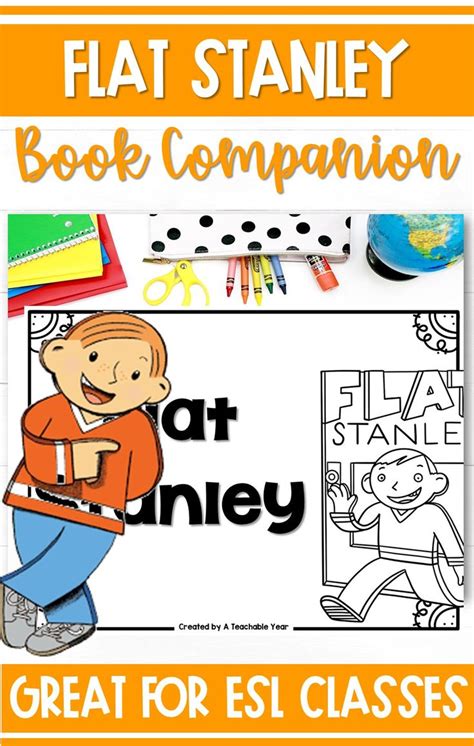Flat Stanley Activities For Esl K 2 Book Companion Worksheets