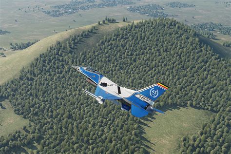 Belgian Air Force Fa 49 Special Paint 45 Years 349rd Squadron