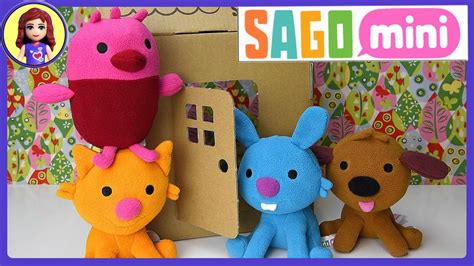 Sago Mini Friends Plush Toys Gift Pack Set Unboxing Review and Play ...