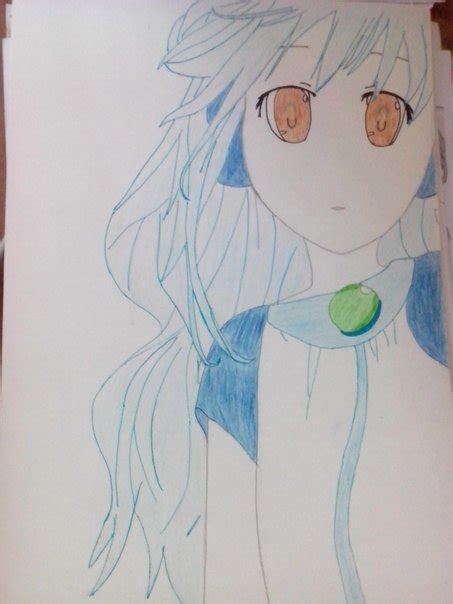 ~Девушка с голубыми волосами~ 🎌Аниме🎌 Amino