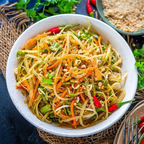 Lao Papaya Salad Recipe A Taste Of Authentic Asian Cuisine