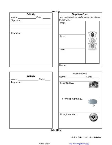 Exit Slips Download Ticket Template For Free PDF Or Word