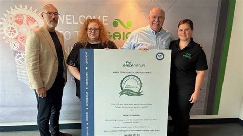 Saica Flex Uk Achieves First Zero To Landfill Certificate Labels