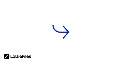 Anil Shebe의 무료 Curve Right Arrow 애니메이션 로티파일