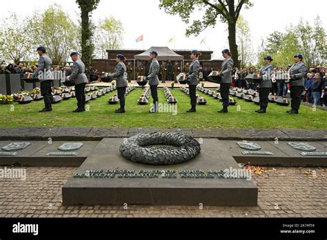 Bundeswehr Soldiers Carry Coffins Of Dead German Soldiers Of Worldwar 1