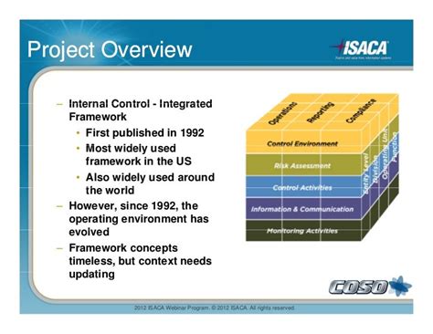 Coso Internal Control Integrated Framework