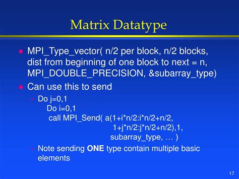 Ppt Introduction To Collective Operations In Mpi Powerpoint