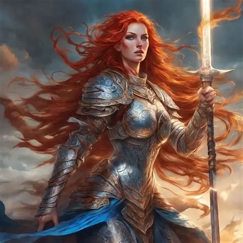 Thrud Goddess Of Strength And Battle Surflegacy