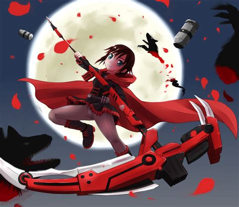 Ruby Rose RWBY Anime Аниме картинки гифки прикольные комиксы интересные статьи по теме